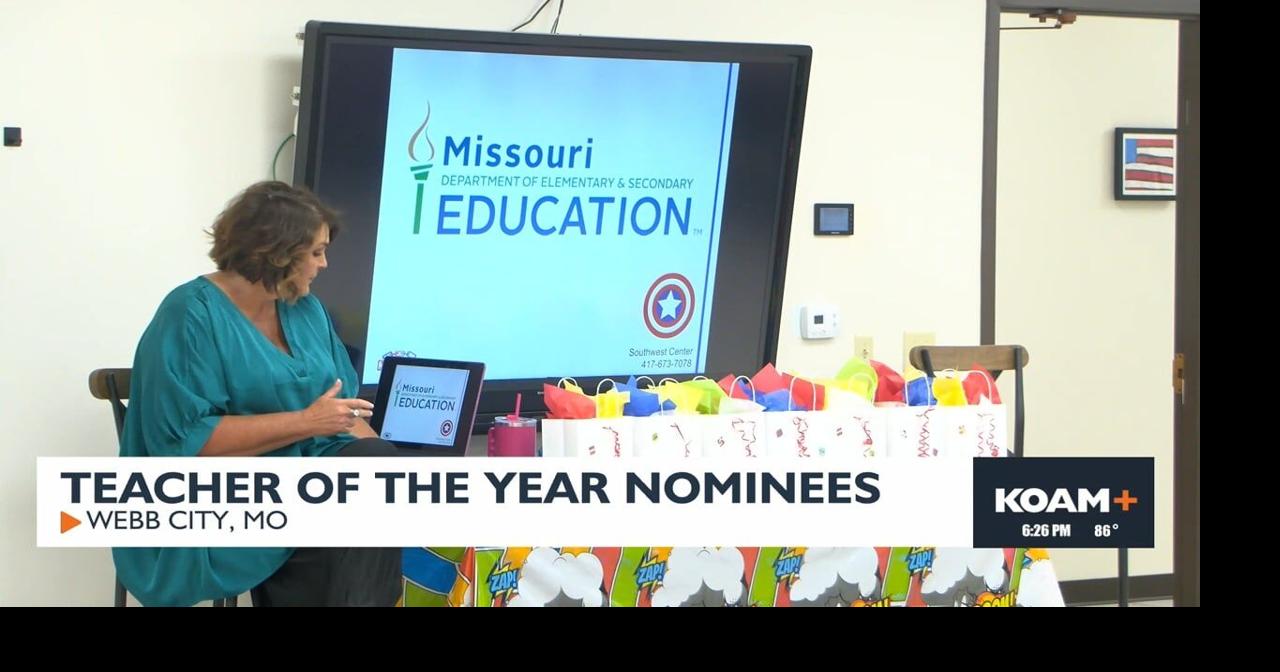 Missouri Teacher of the Year competition includes two local educators ...