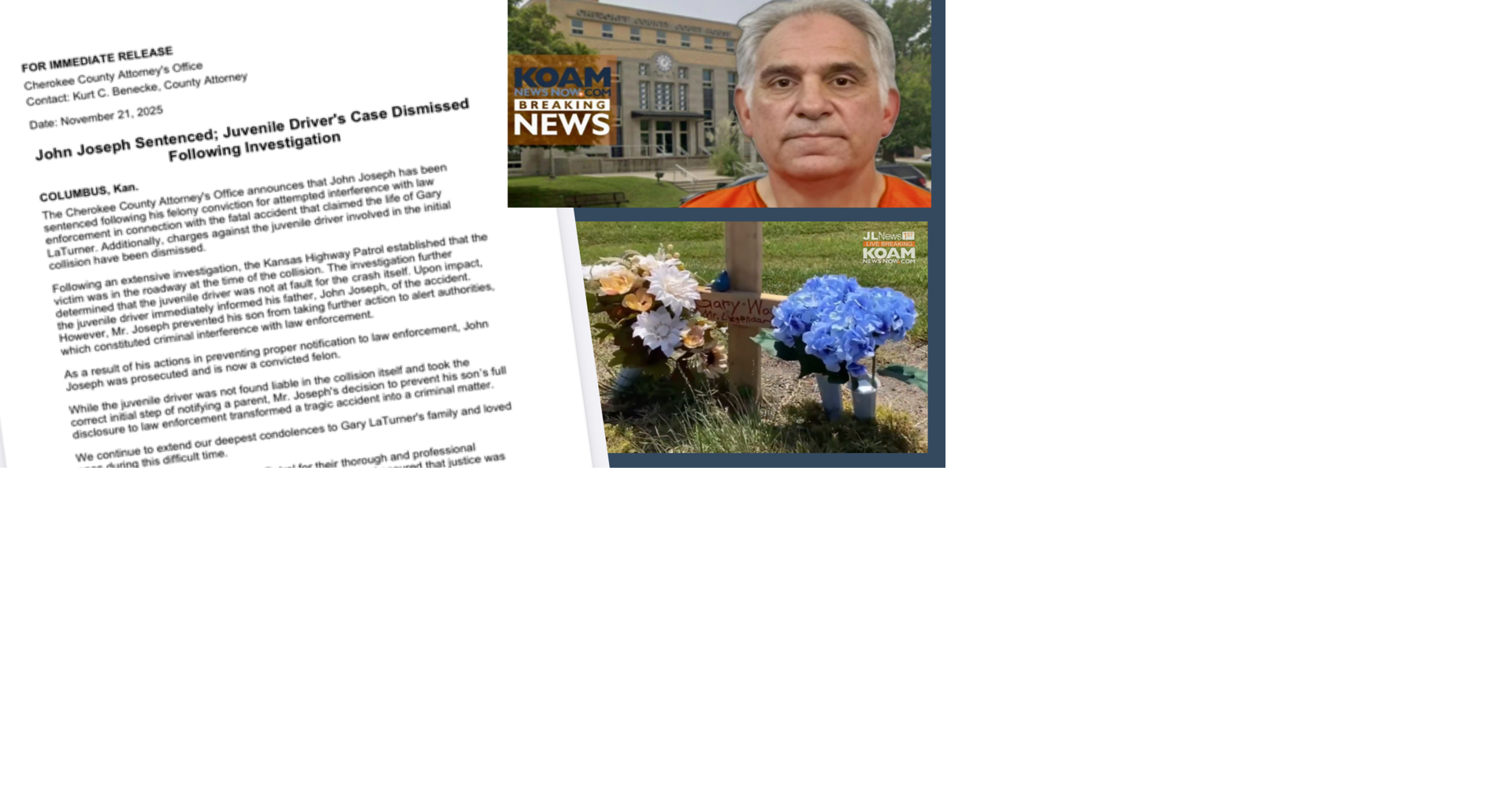 Joplin Dentist, John Joseph Sentenced; Rocco Joseph, teen Driver's Case ...