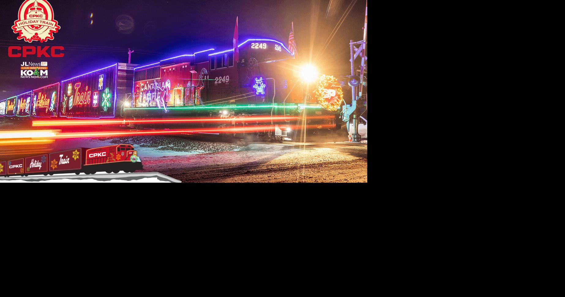 The CPKC Holiday Train makes stops in Pittsburg and Joplin again this ...