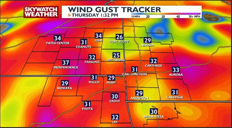 Thursday afternoon snow amounts, current temperatures | Local News ...