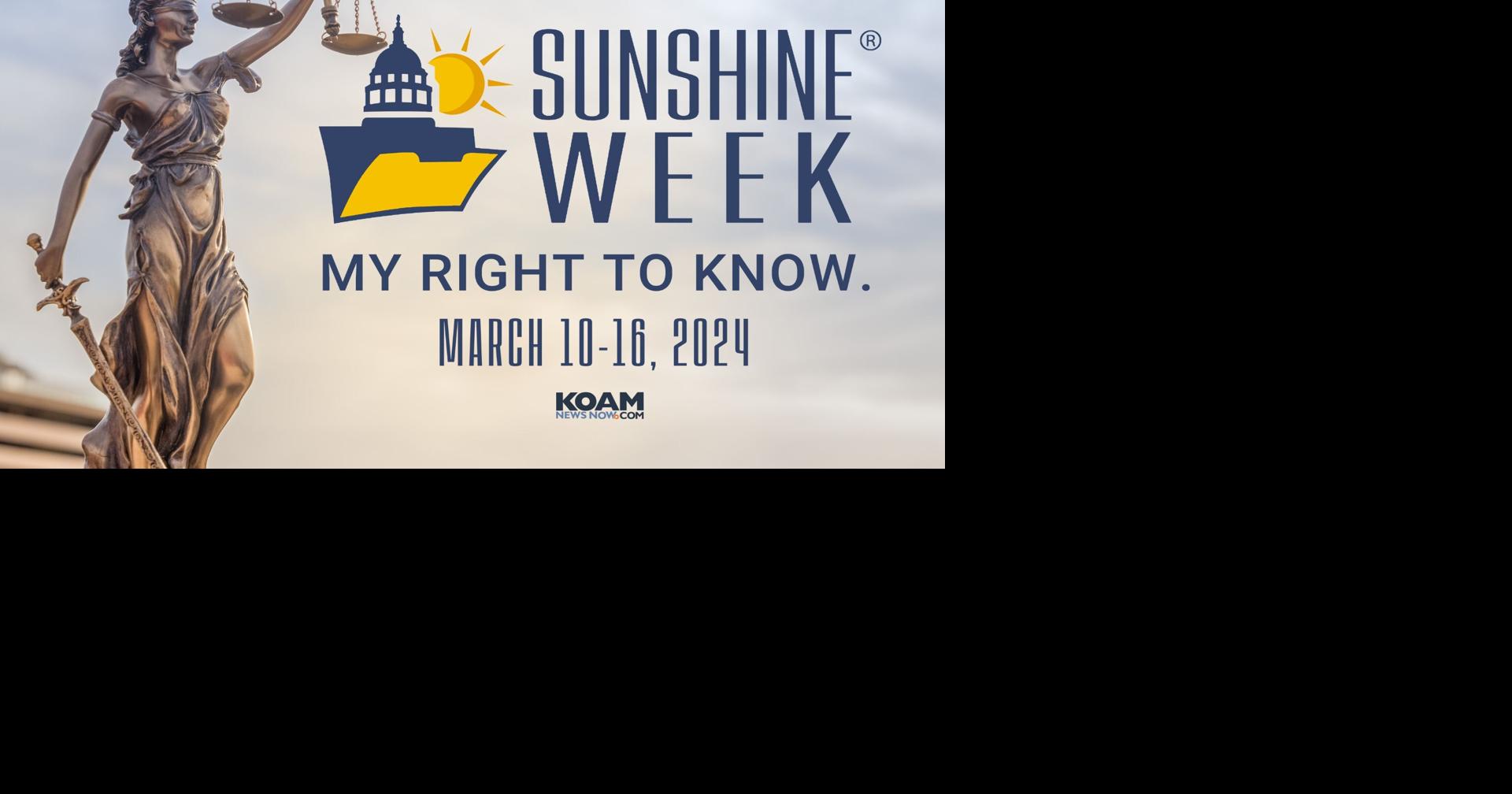 Sunshine Week: Complicated system of holding government accountable ...