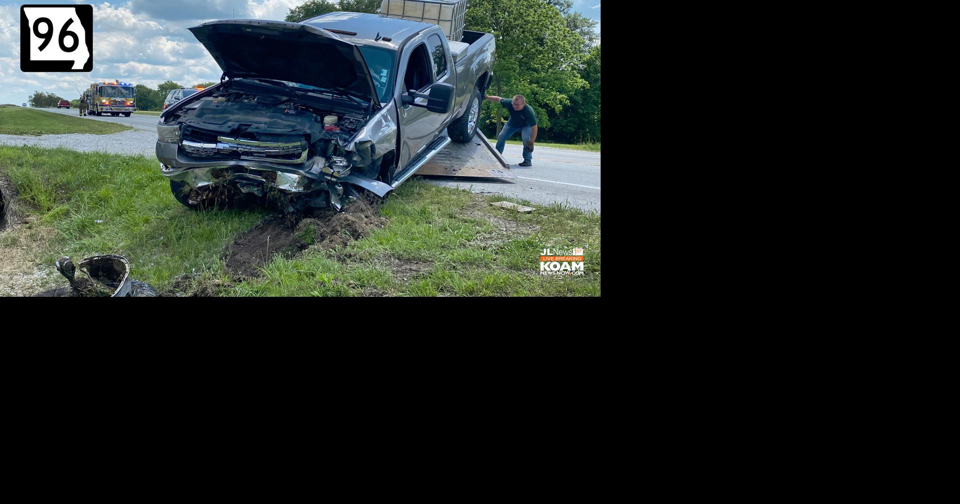 96 Hwy closed near Carthage, serious head on crash | Joplin News First ...