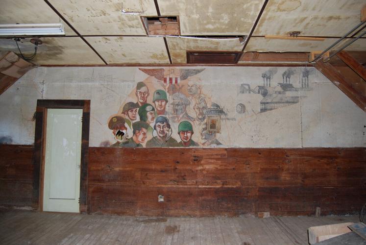 Camp Crowder WWII mural preservation work continues; Painting ...