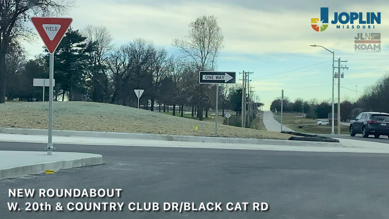 New Roundabout opens for north/south traffic, W 20th St and Country ...
