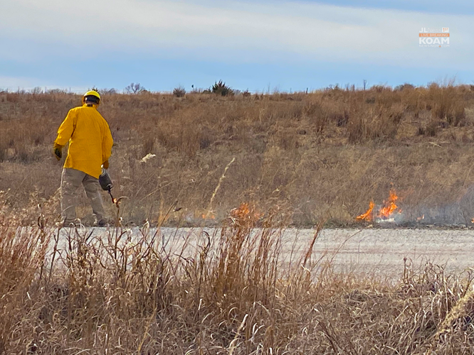 Controlled/Prescribed burn north of Webb City | Joplin News First ...