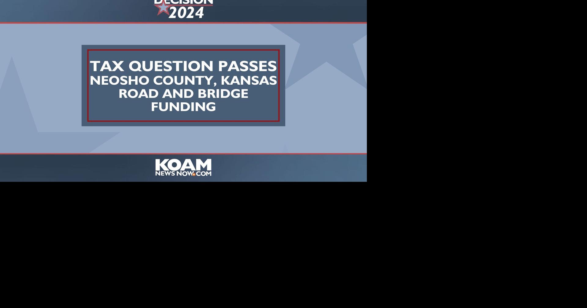 Neosho Co. vote 'yes' for Road Funding Sales Tax Question | Elections ...