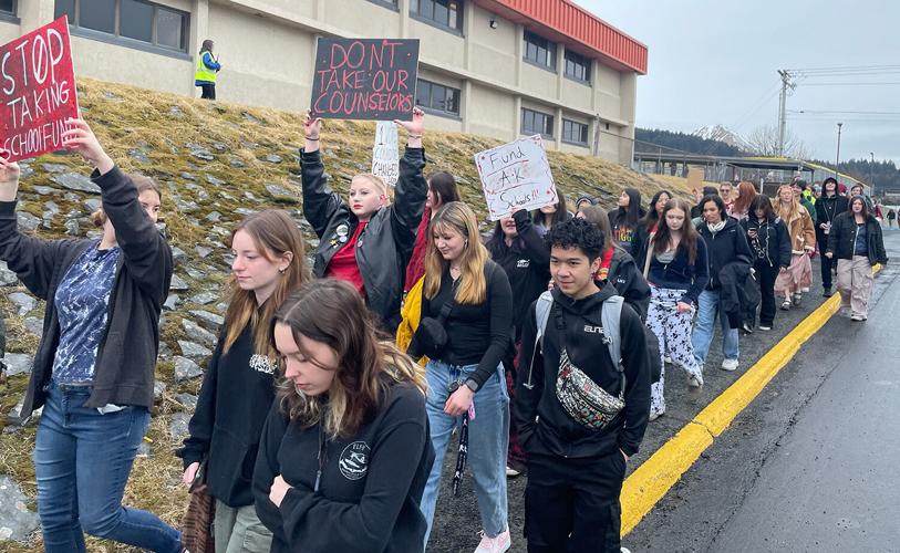 Students march to protest Governor’s veto | Local News ...