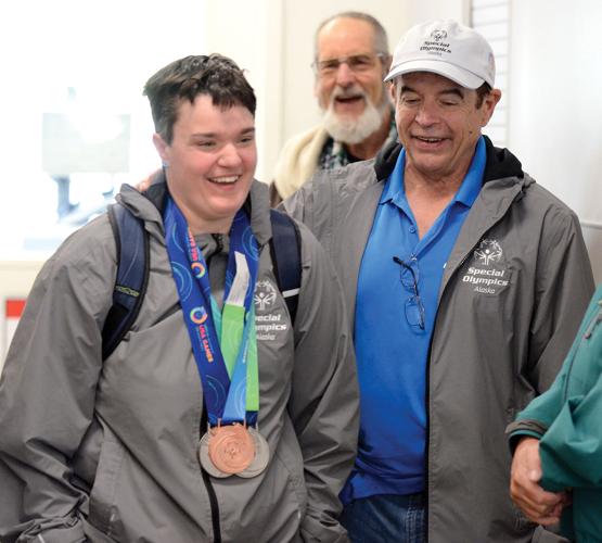Special olympian returns with medals to show and stories to tell ...