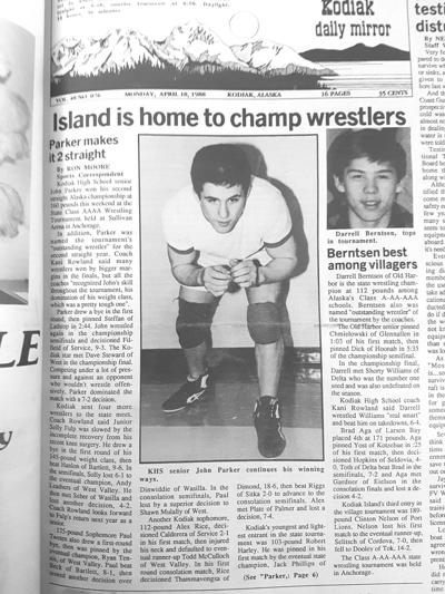 LOOKING BACK: Parker wins back-to-back wrestler of the year awards ...