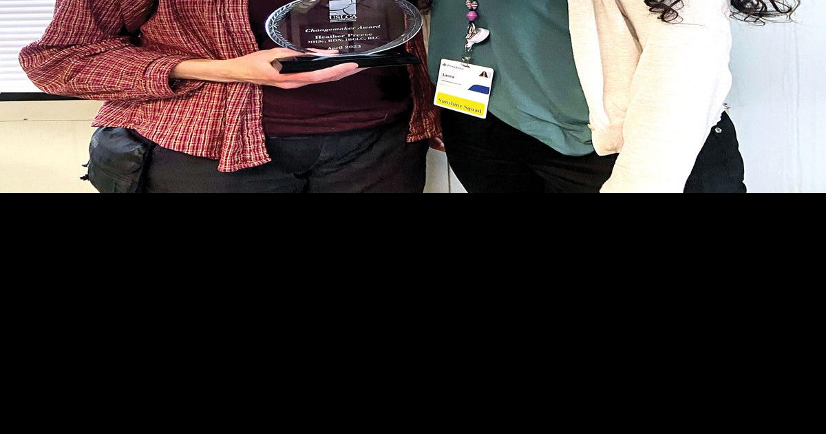 Preece receives award for Kindness Project work | Local News ...