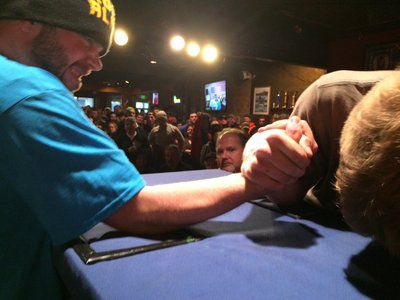 Man named Moose wins arm-wrestling championships at home of Kodiak bear ...
