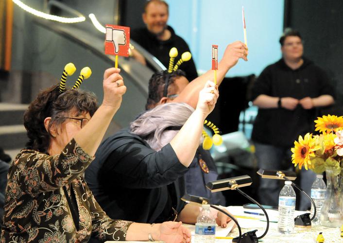 Images from the KMXT Adult Spelling Bee | Local News ...