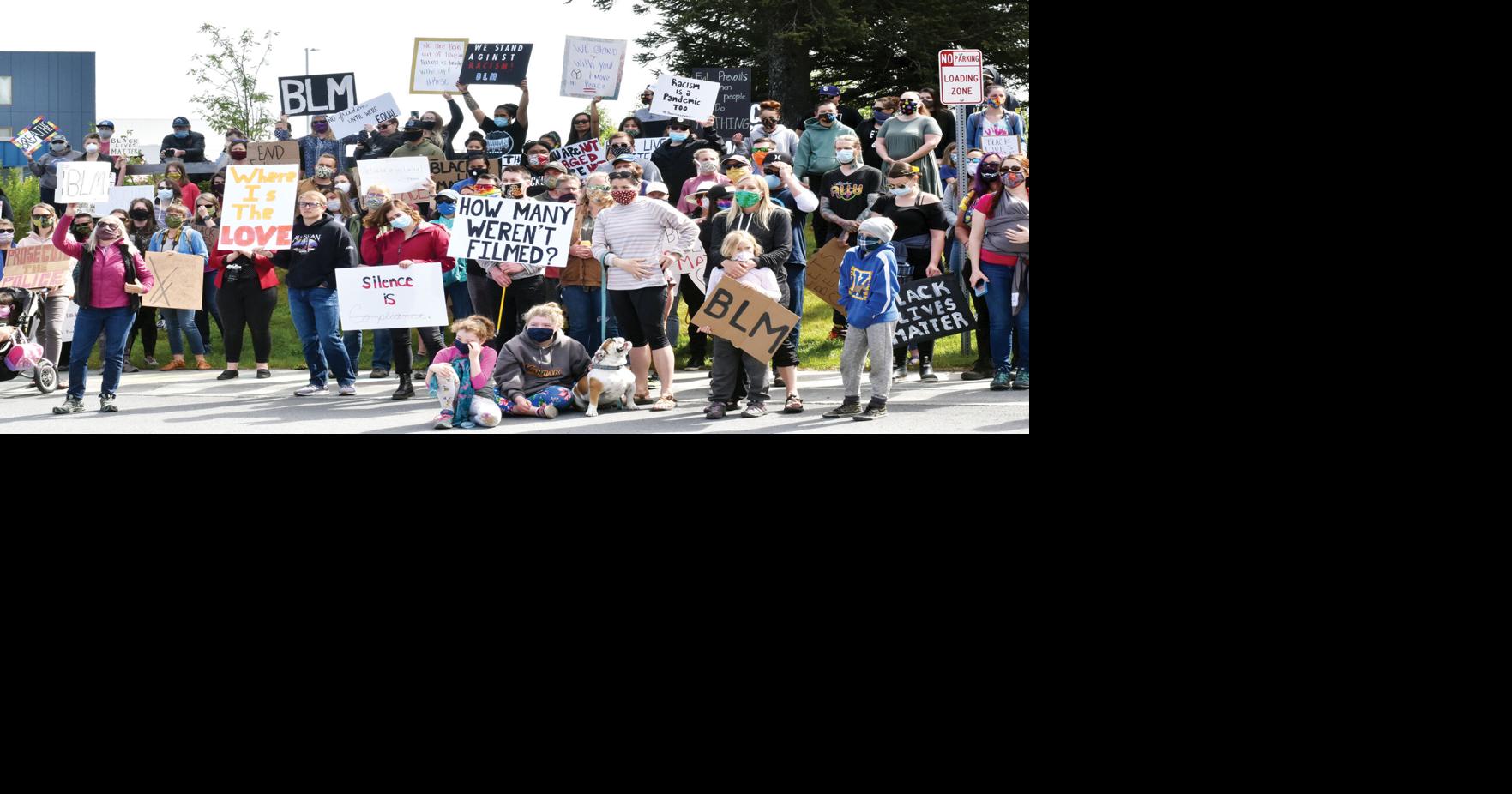 Hundreds join Kodiak march for social justice | Local News ...