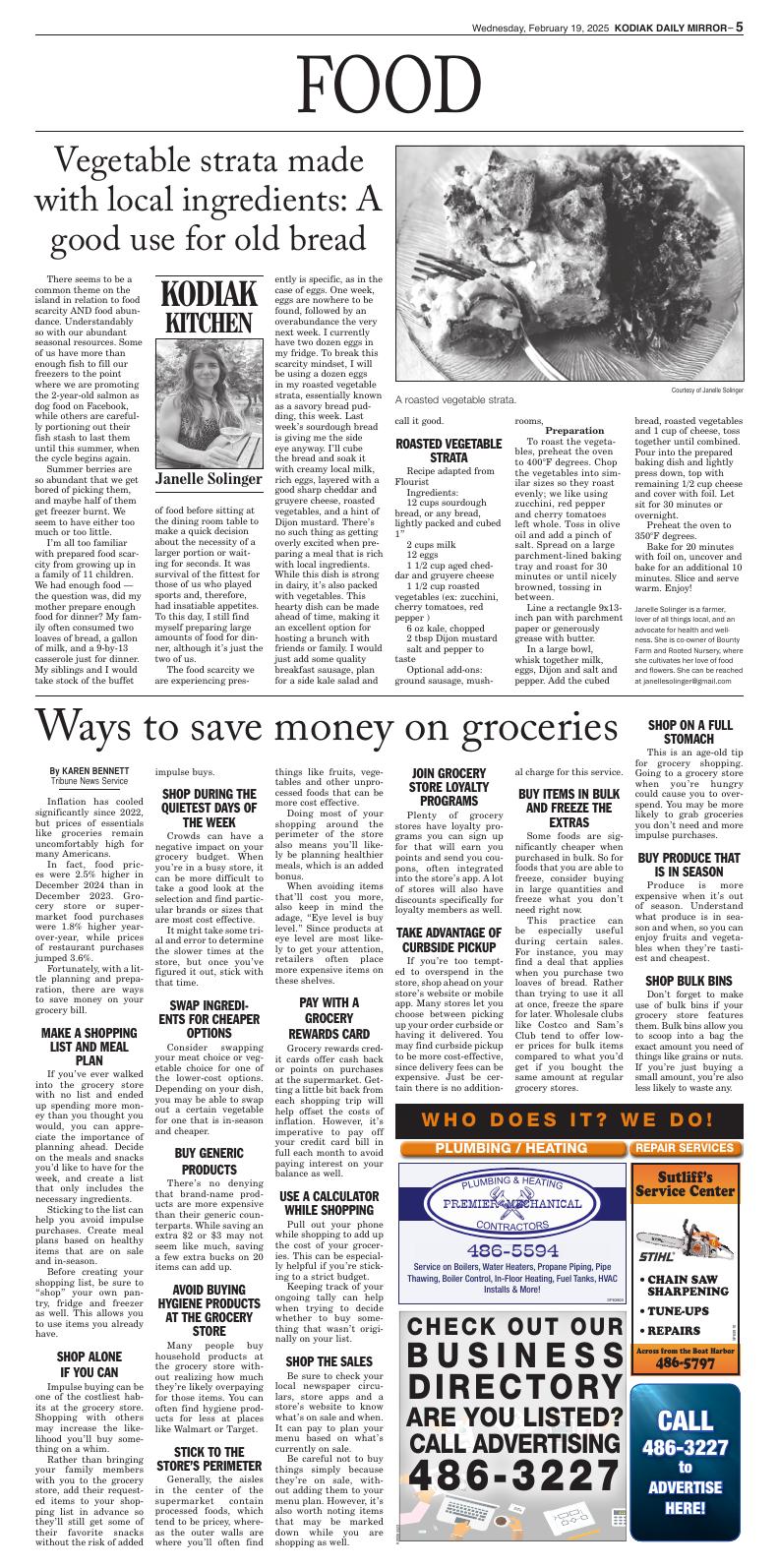 Page M05 | e-Edition | kodiakdailymirror.com