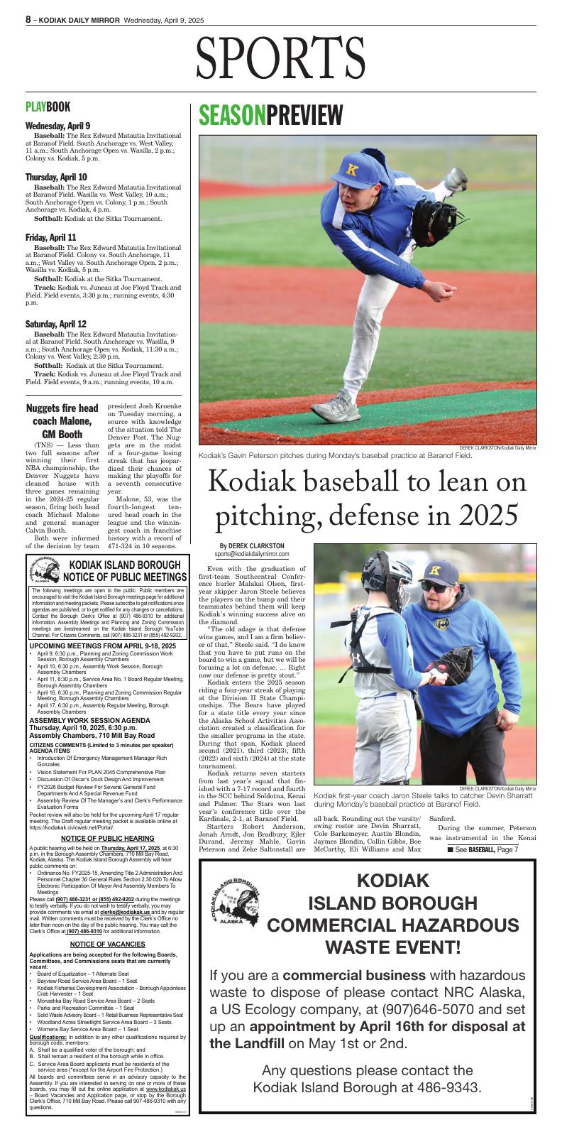 Page M08 | e-Edition | kodiakdailymirror.com