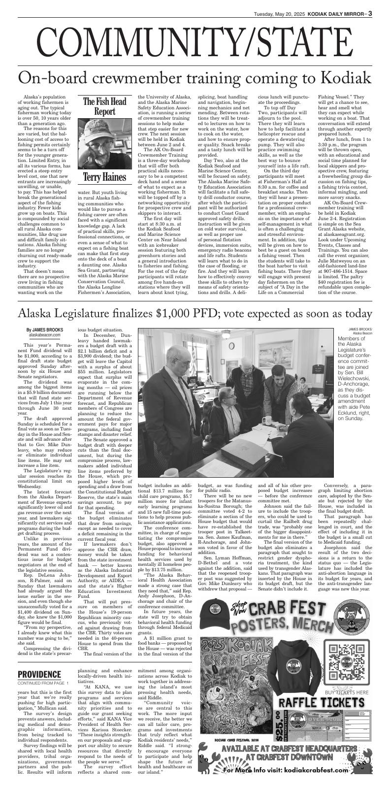 Page M03 | e-Edition | kodiakdailymirror.com