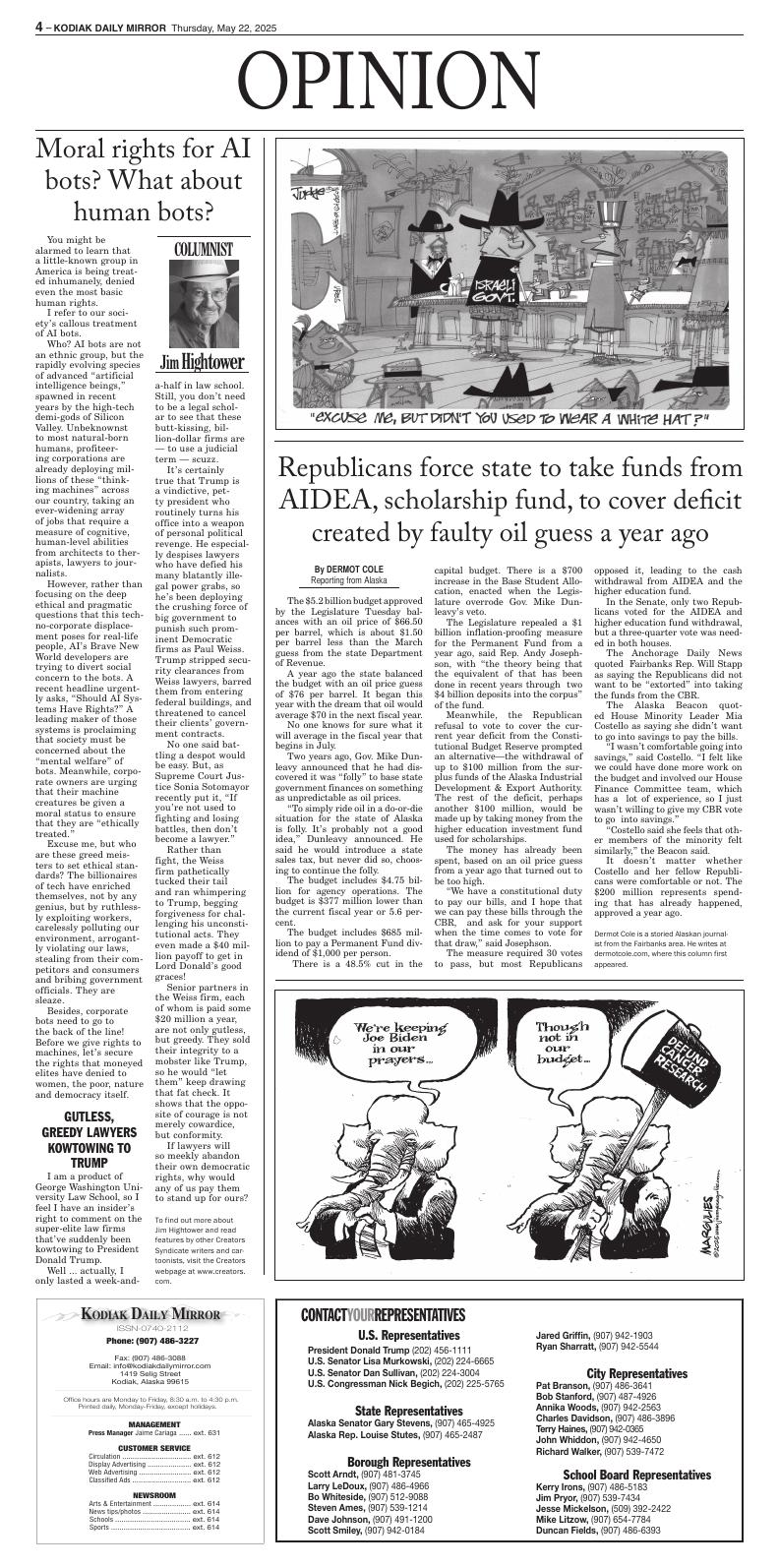 Page M04 | e-Edition | kodiakdailymirror.com