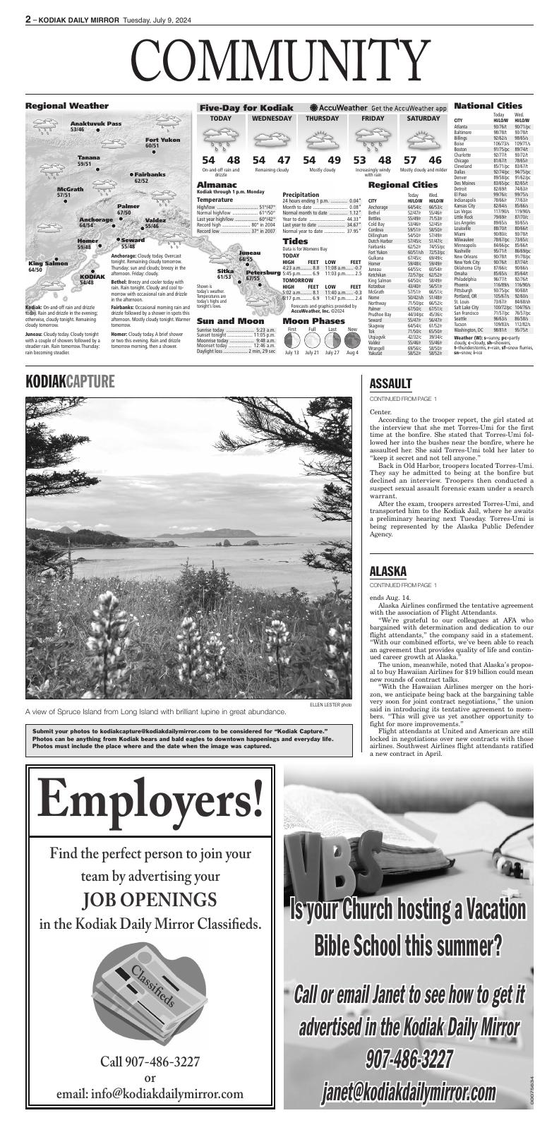 Page M02 | e-Edition | kodiakdailymirror.com