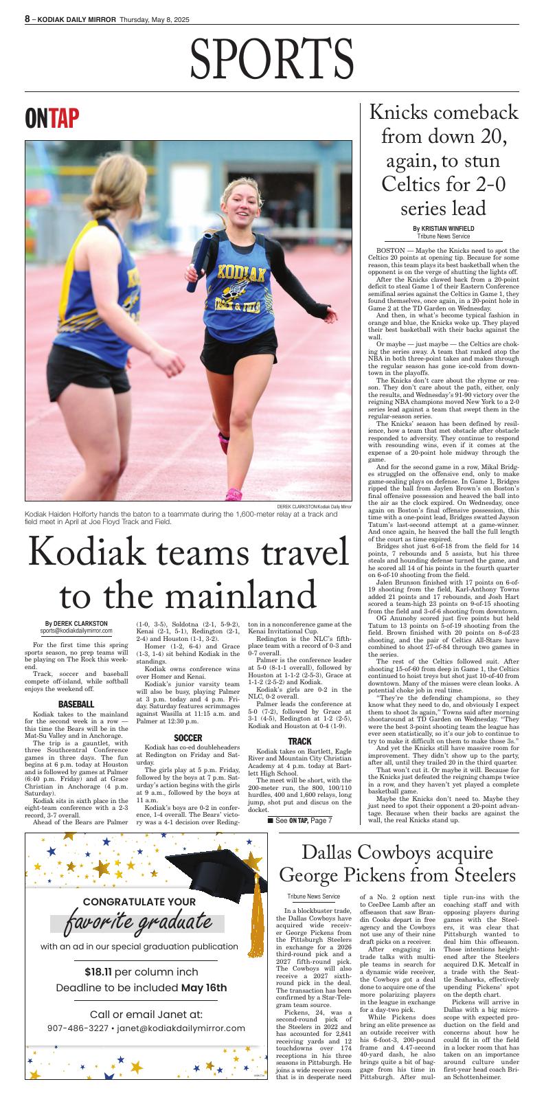 Page M08 | e-Edition | kodiakdailymirror.com