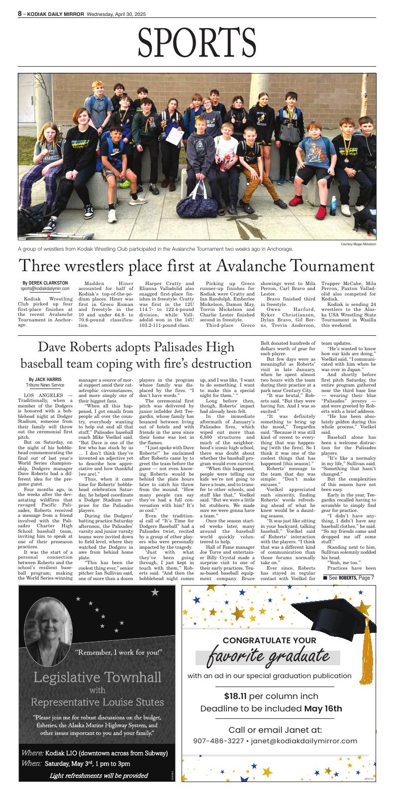 Page M08 | e-Edition | kodiakdailymirror.com