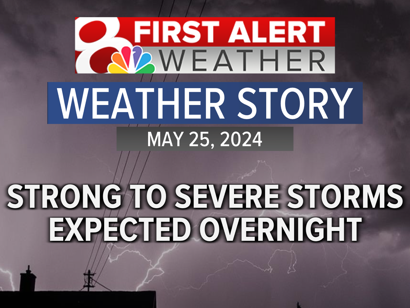 severe storms expected overnight