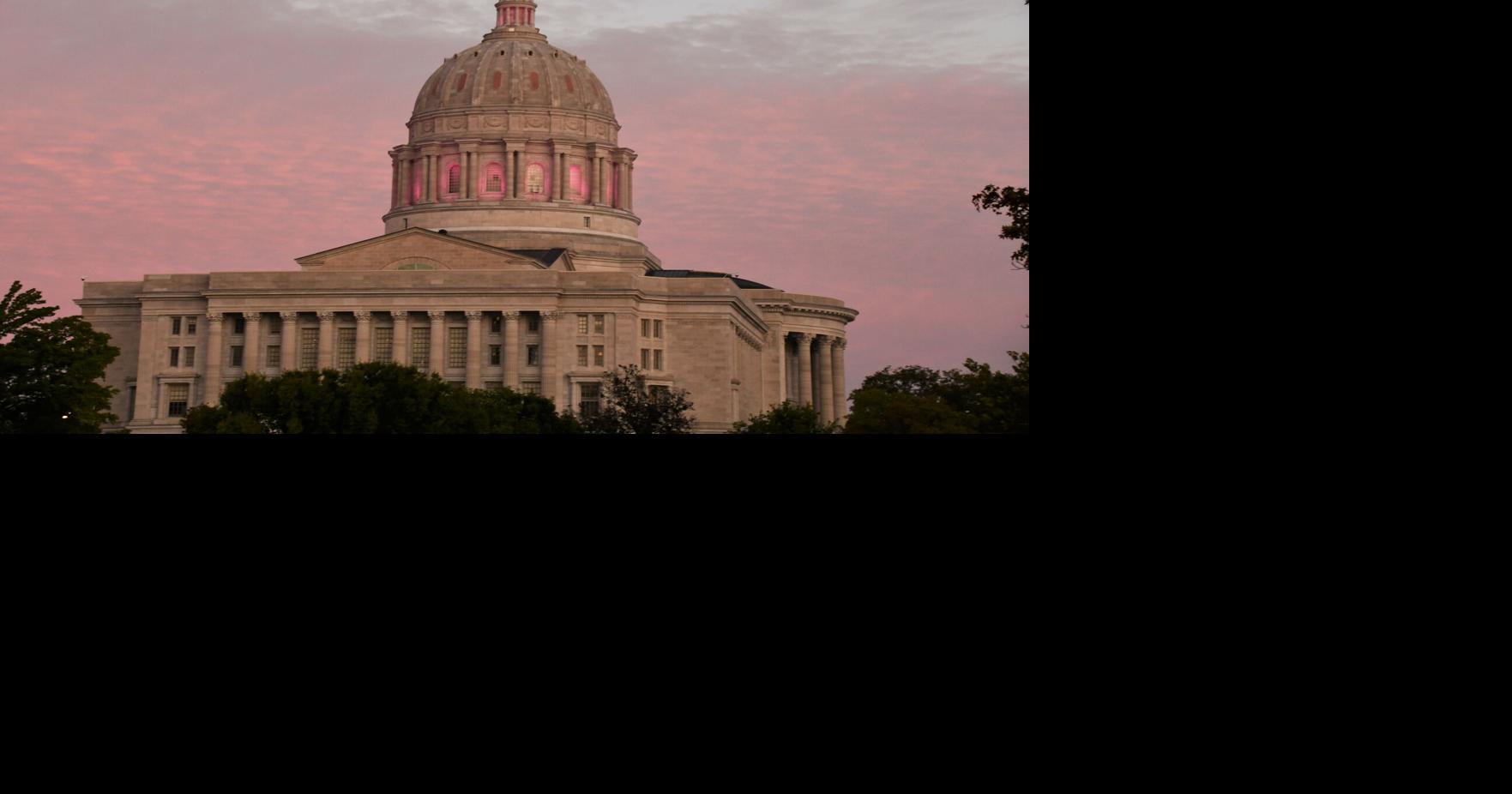 Why is the Missouri Capitol dome lit pink? | State News | komu.com