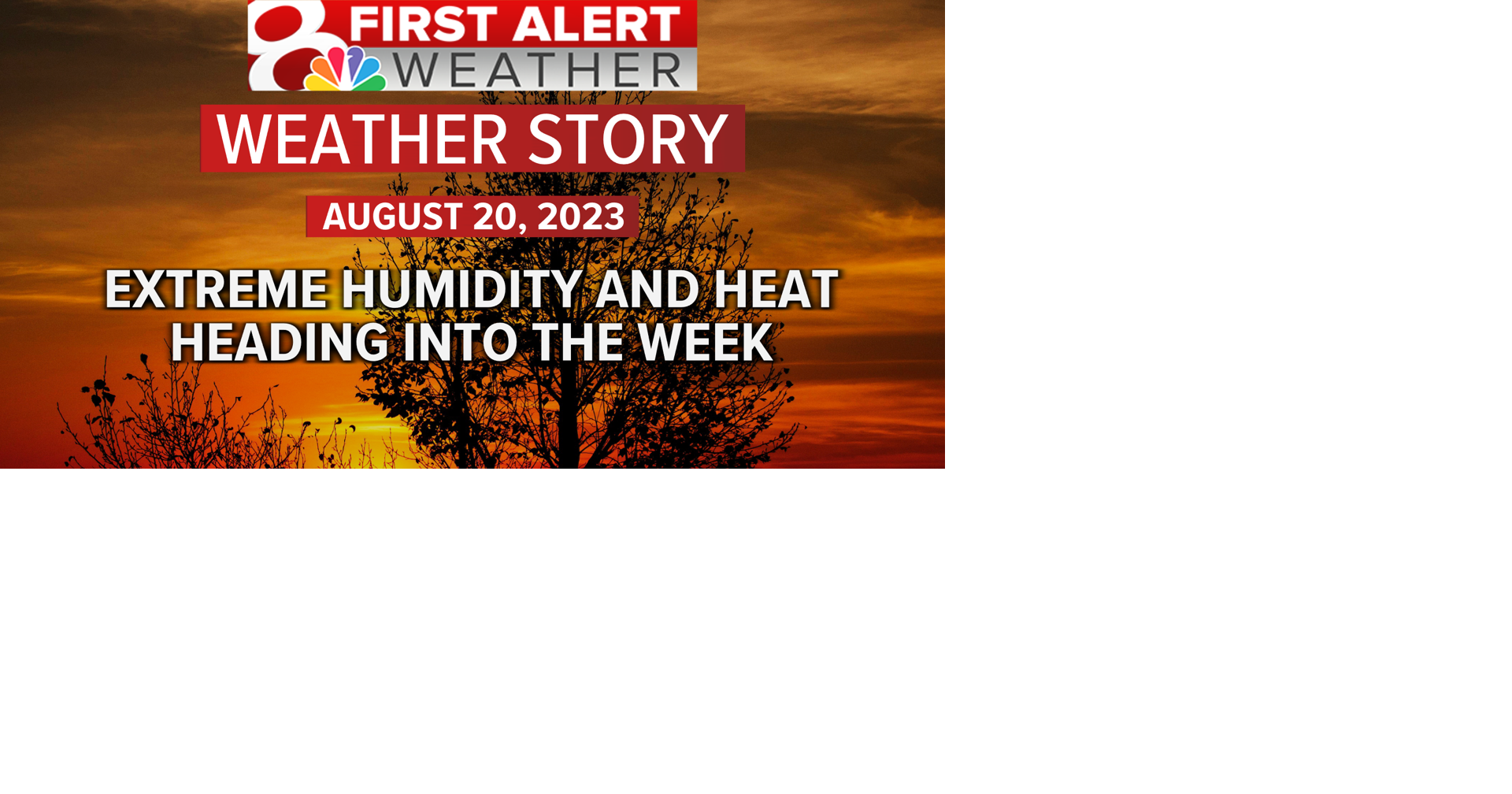 Forecast: Extremely hot and humid weather continues | Weather | komu.com