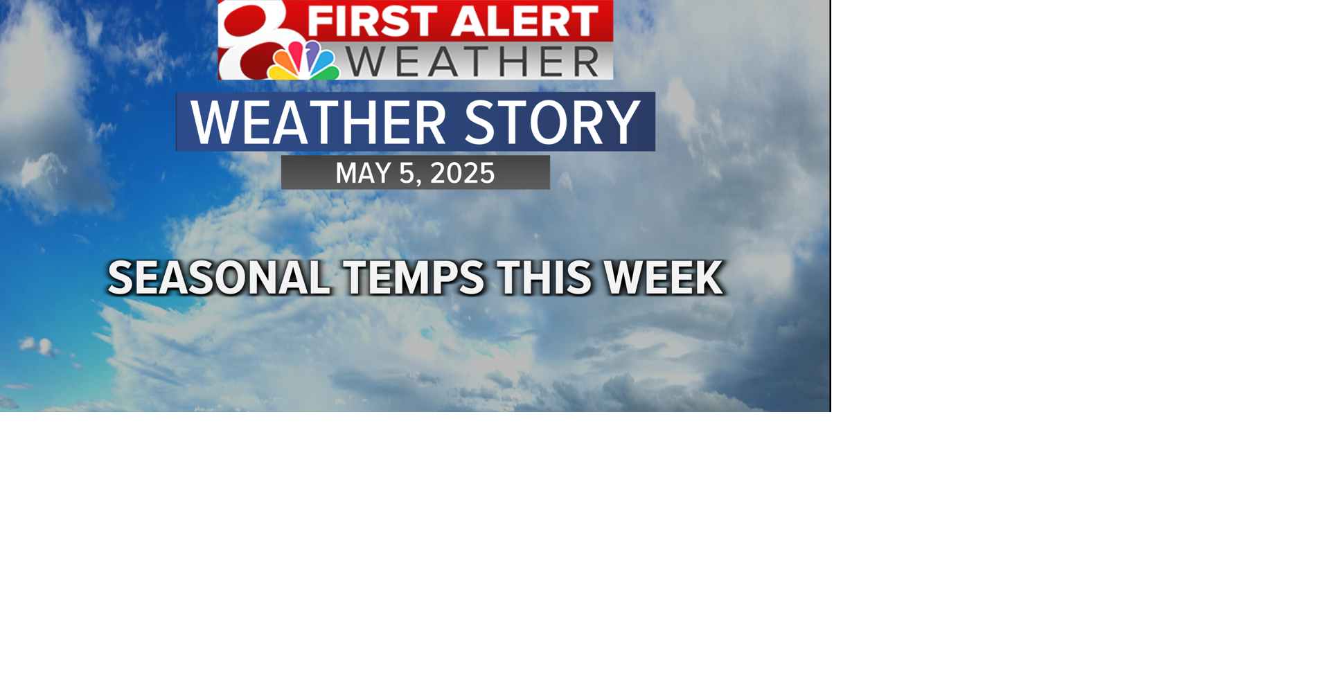Forecast: A mostly dry and mild week ahead | Weather | komu.com