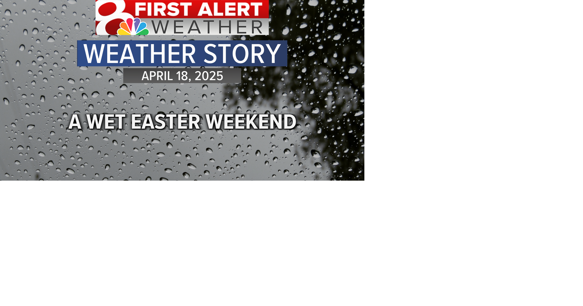 Forecast: A wet Easter weekend | Weather | komu.com