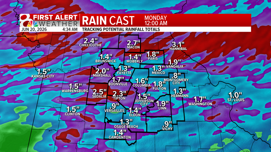 Forecast: Warm and dry Saturday, before rain and storms Sunday ...