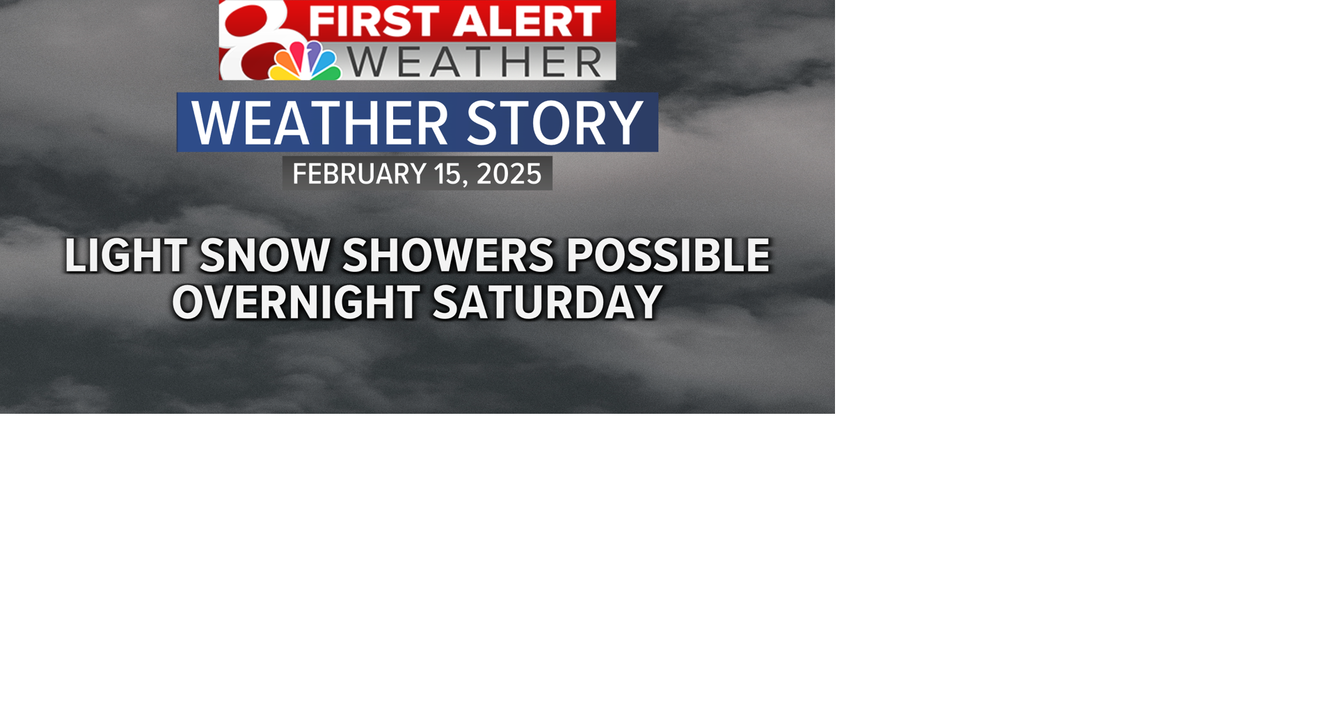 Forecast: Freezing drizzle overnight with cold and snow looming for ...