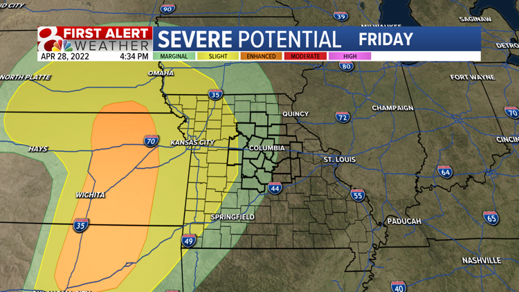 Forecast: Tracking Friday rain chances and a much drier weekend ...