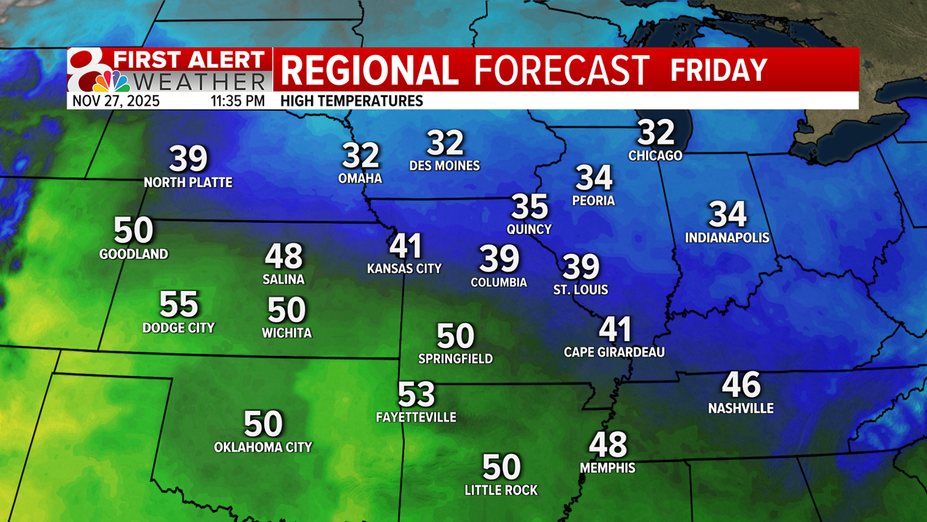Forecast: Tracking a system moving into the area Saturday morning ...