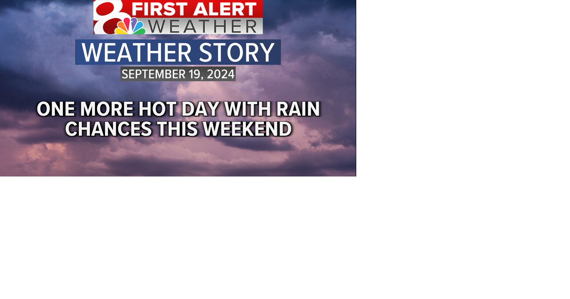 Forecast: Tracking heat and rain chances | Weather | komu.com