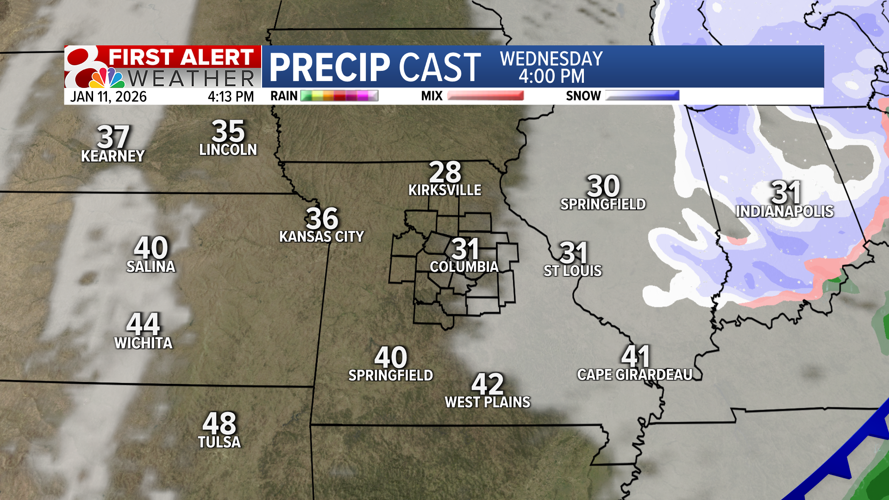 Forecast: Big temperature swings through the week | Weather | komu.com