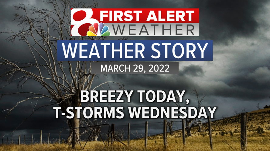 Forecast: Tuesday is the warmest of the next five days, heavy t-storms ...