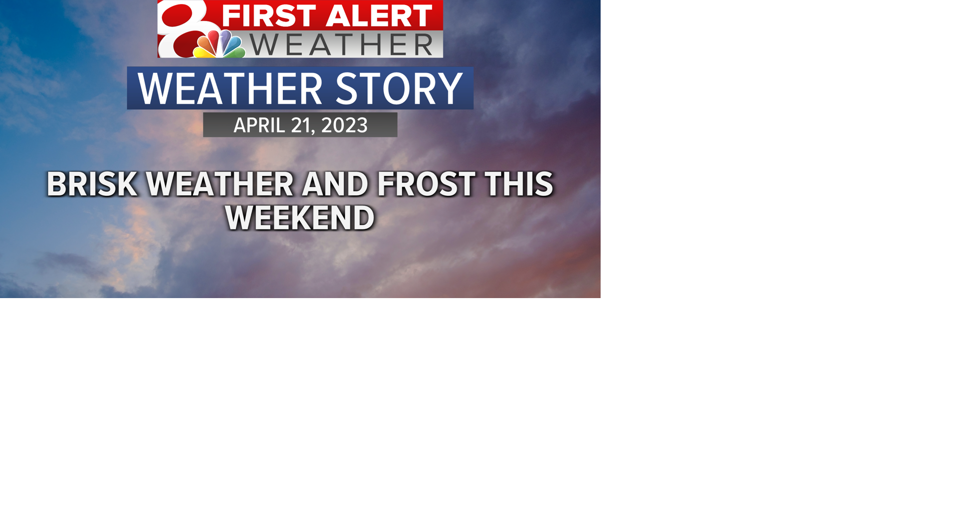 Temperatures dropping in the wake of severe storms | Weather | komu.com