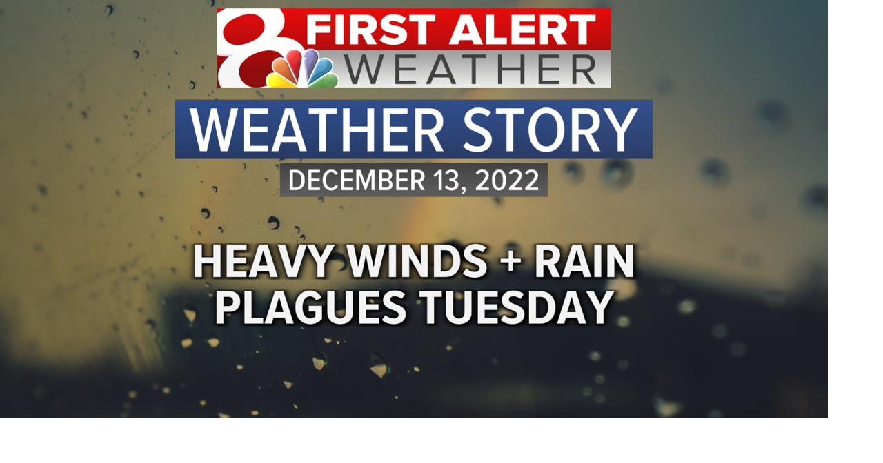 Forecast: Rainy and windy Tuesday, expect colder air for end of the ...
