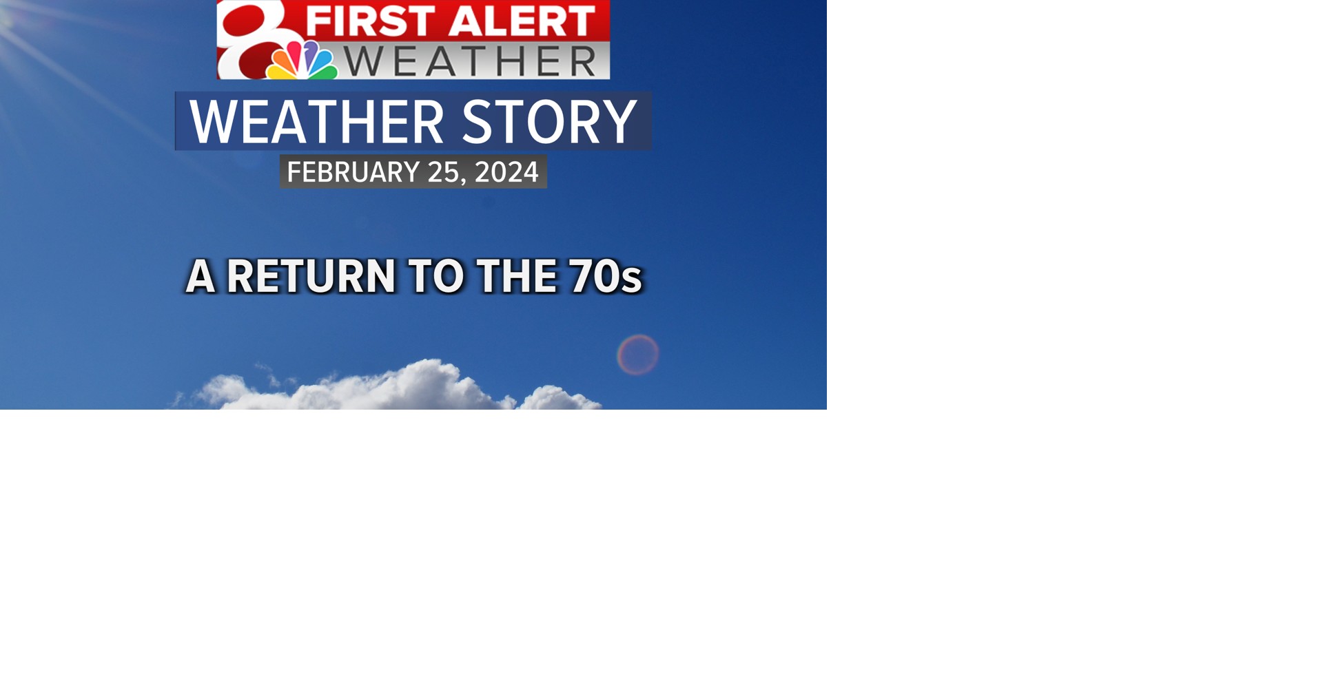 Forecast: A return to the 70s | Weather | komu.com