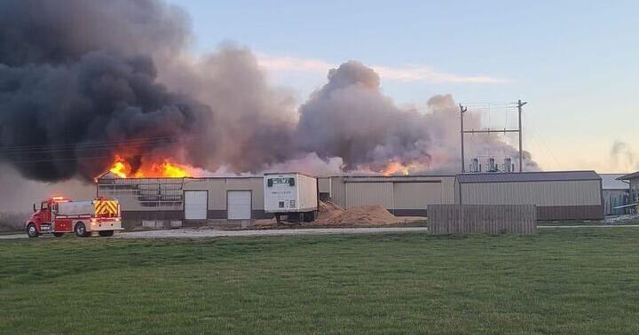 Randolph County fire crews respond to fire at whiskey barrel company ...