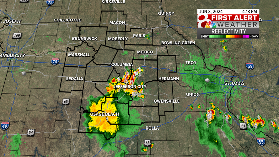 Forecast: Isolated rain chances this evening, again on Tuesday ...