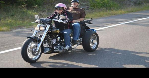 Blind motorcycle rider shows you can always keep doing what you love ...