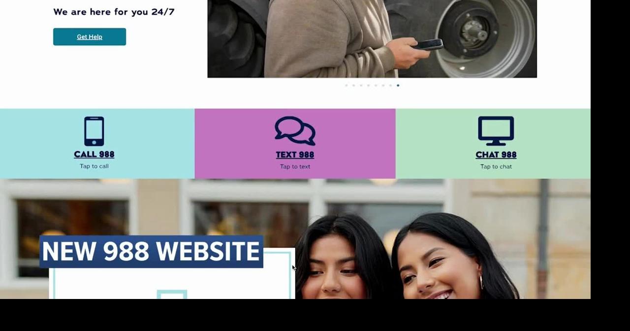 VIDEO: Missouri launches new website for Missouri 988 suicide and crisis lifeline | News | komu.com