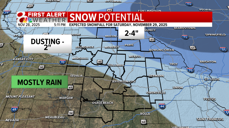 First Alert Weather Day: Patchy slushy spots possible this morning ...