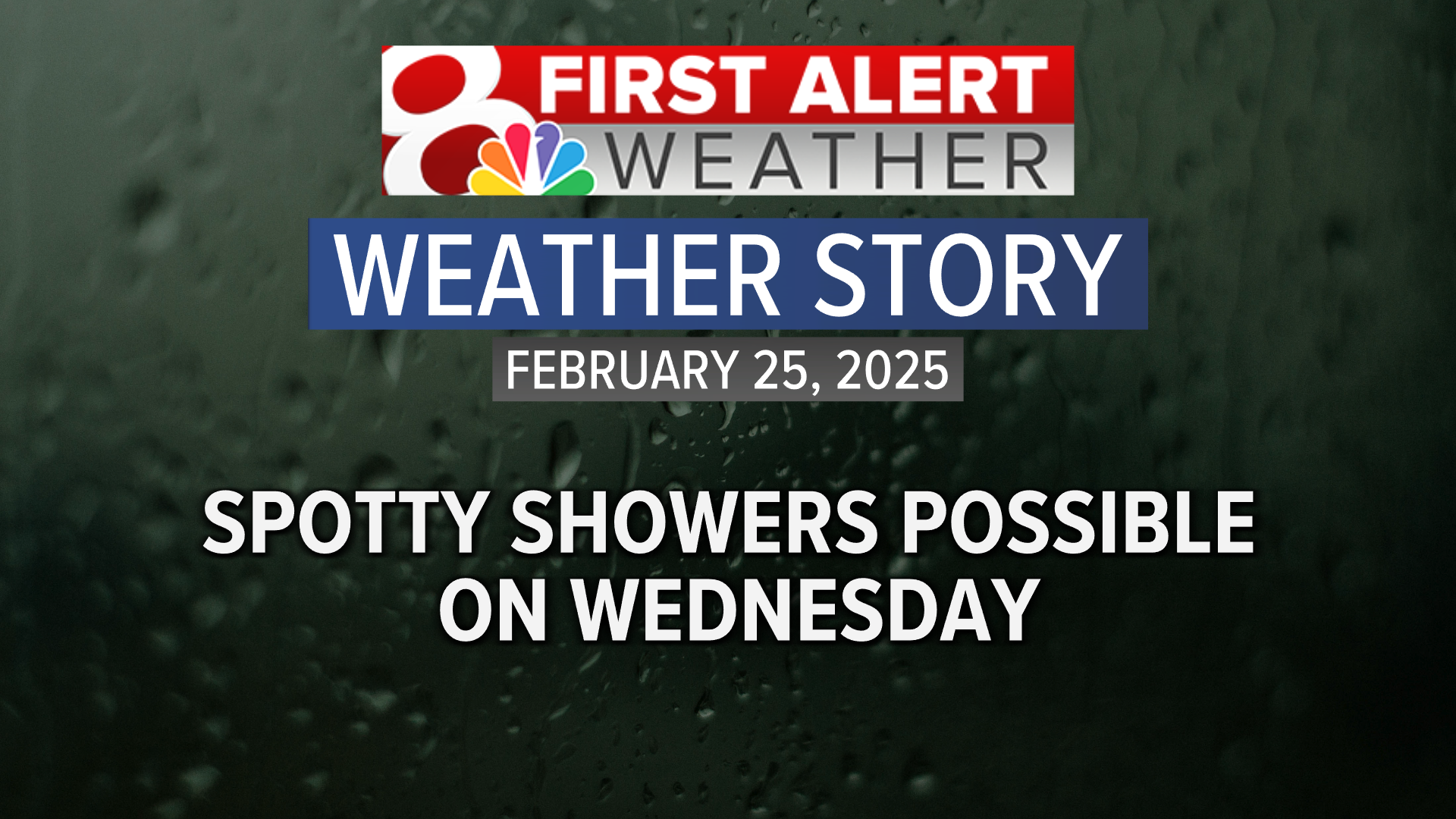 Forecast: Staying mild with spotty showers possible on Wednesday | Weather | komu.com