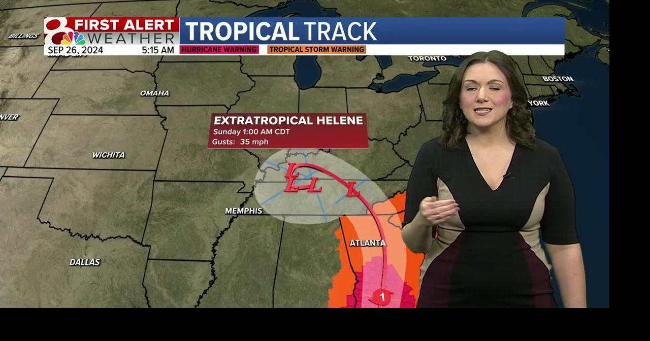 Forecast: Tracking Helene, 70s continue into next week | Weather | komu.com