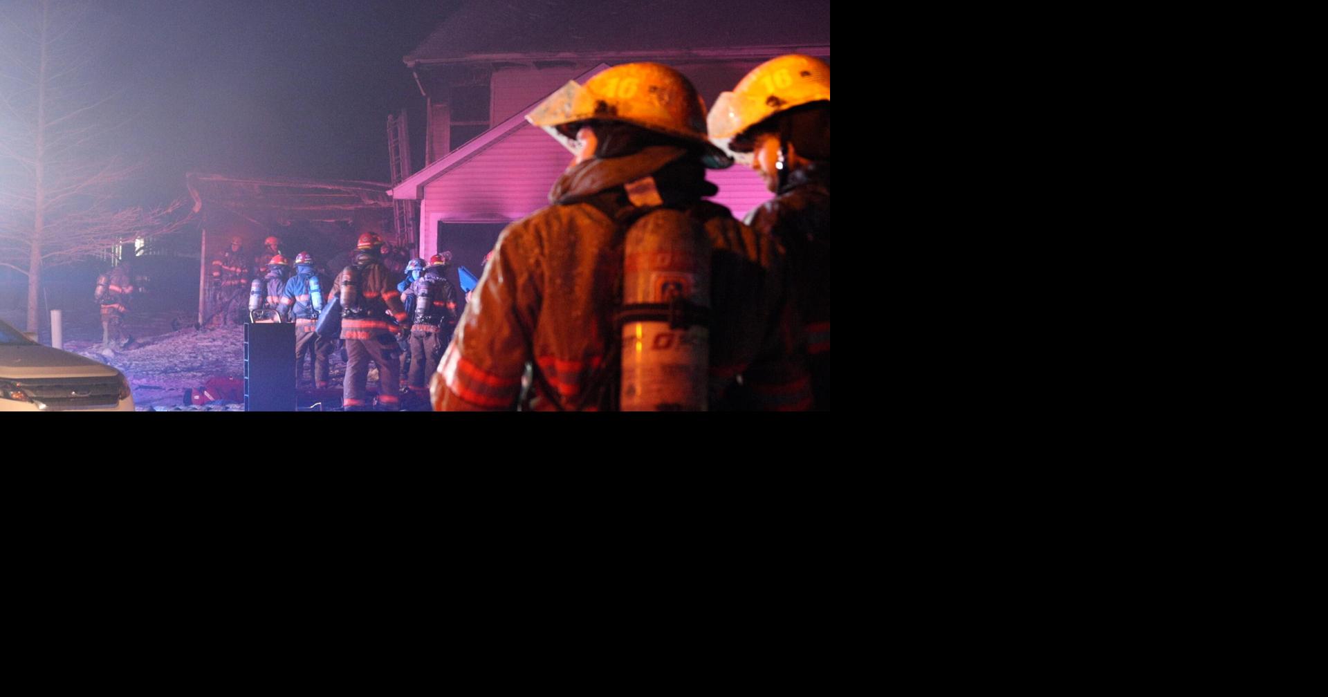Hallsville duplex explosion, fire leaves two people injured | Mid ...