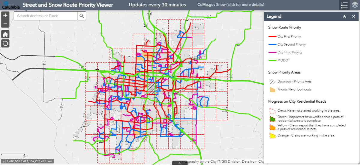 Columbia lifts parking restrictions on priority routes | Mid-Missouri ...