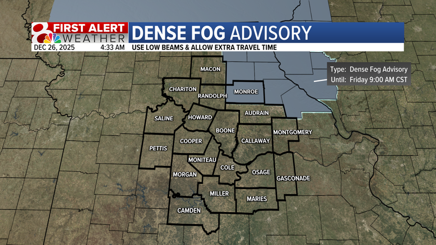 Forecast: Fog finally says goodbye tomorrow, rain chances say hello on ...