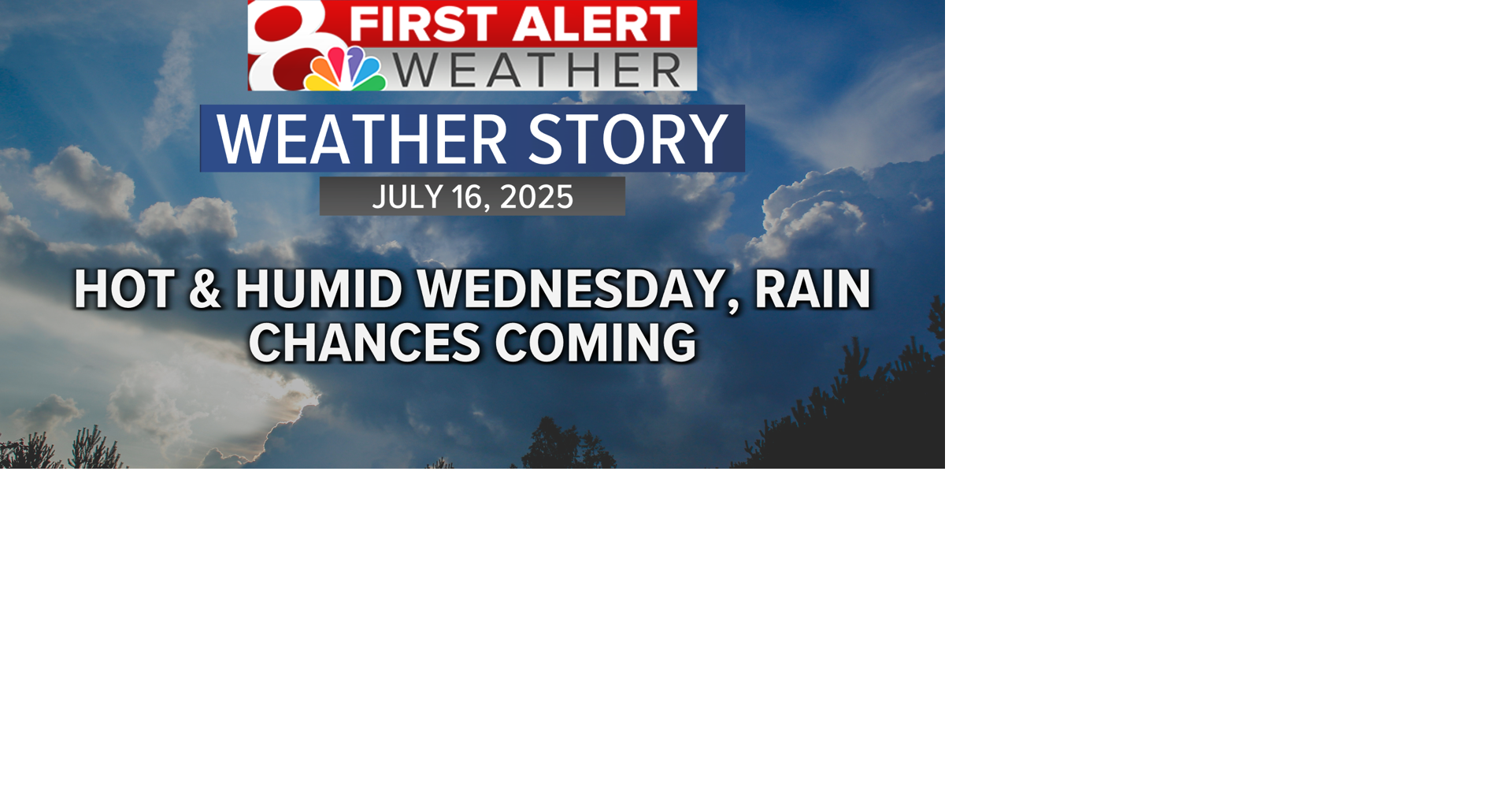 Hot and humid Wednesday, cooler Thursday with showers | Weather | komu.com